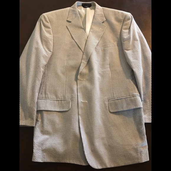 Haspel | Suits & Blazers | Seersucker Suit Jacket And Matching Pants ...